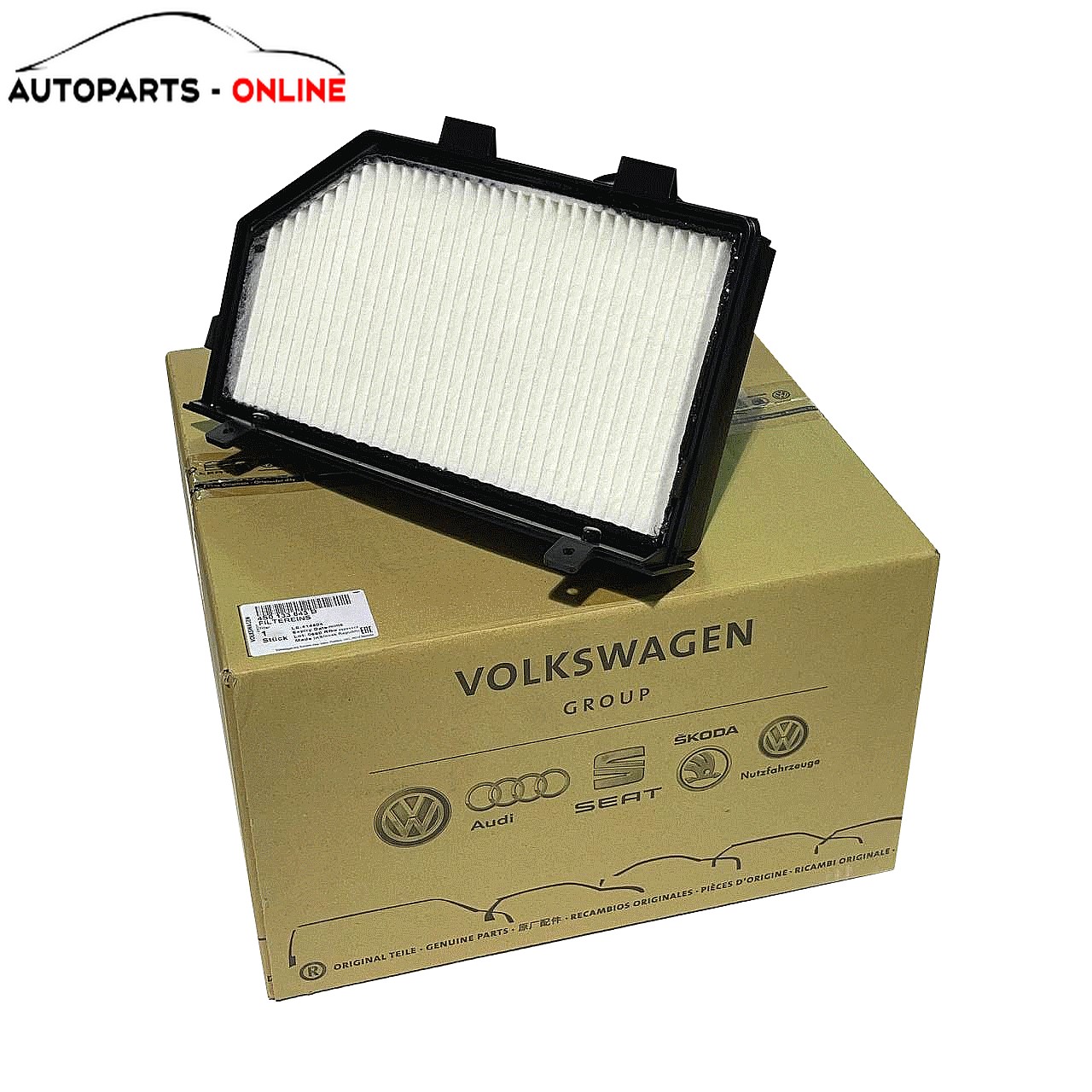 SKU: 4S0133843B - AUDI - AIR FILTER LEFT